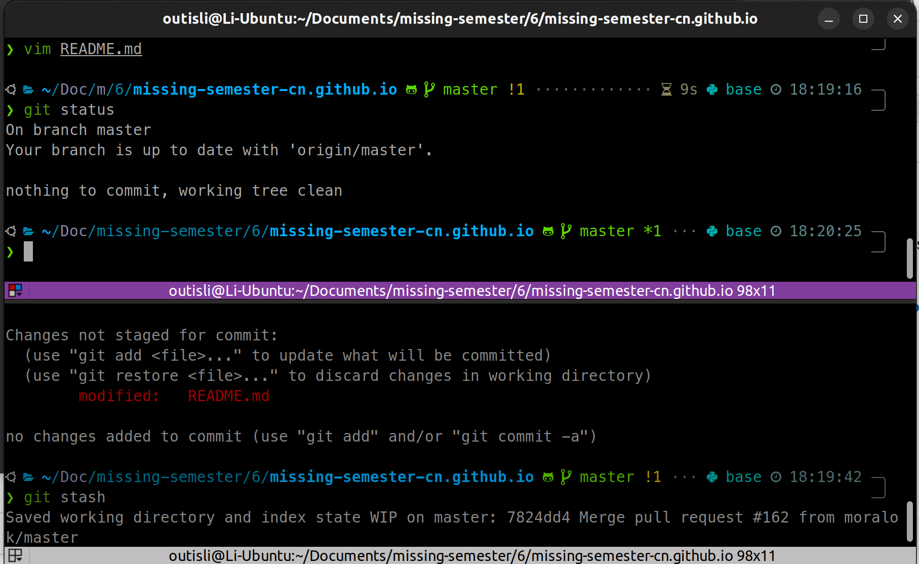 2024.03.25-6. Version Control (Git) | Personal Blog --from Outis Li